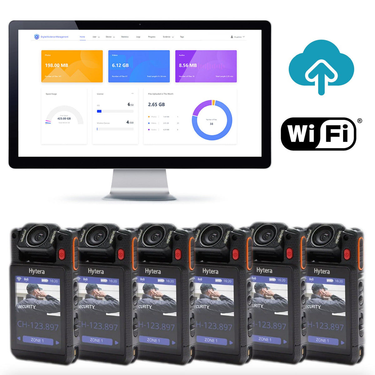 Hytera VM780 Body Cameras & SmartDEMS Cloud Remote Upload & Evidence M ...
